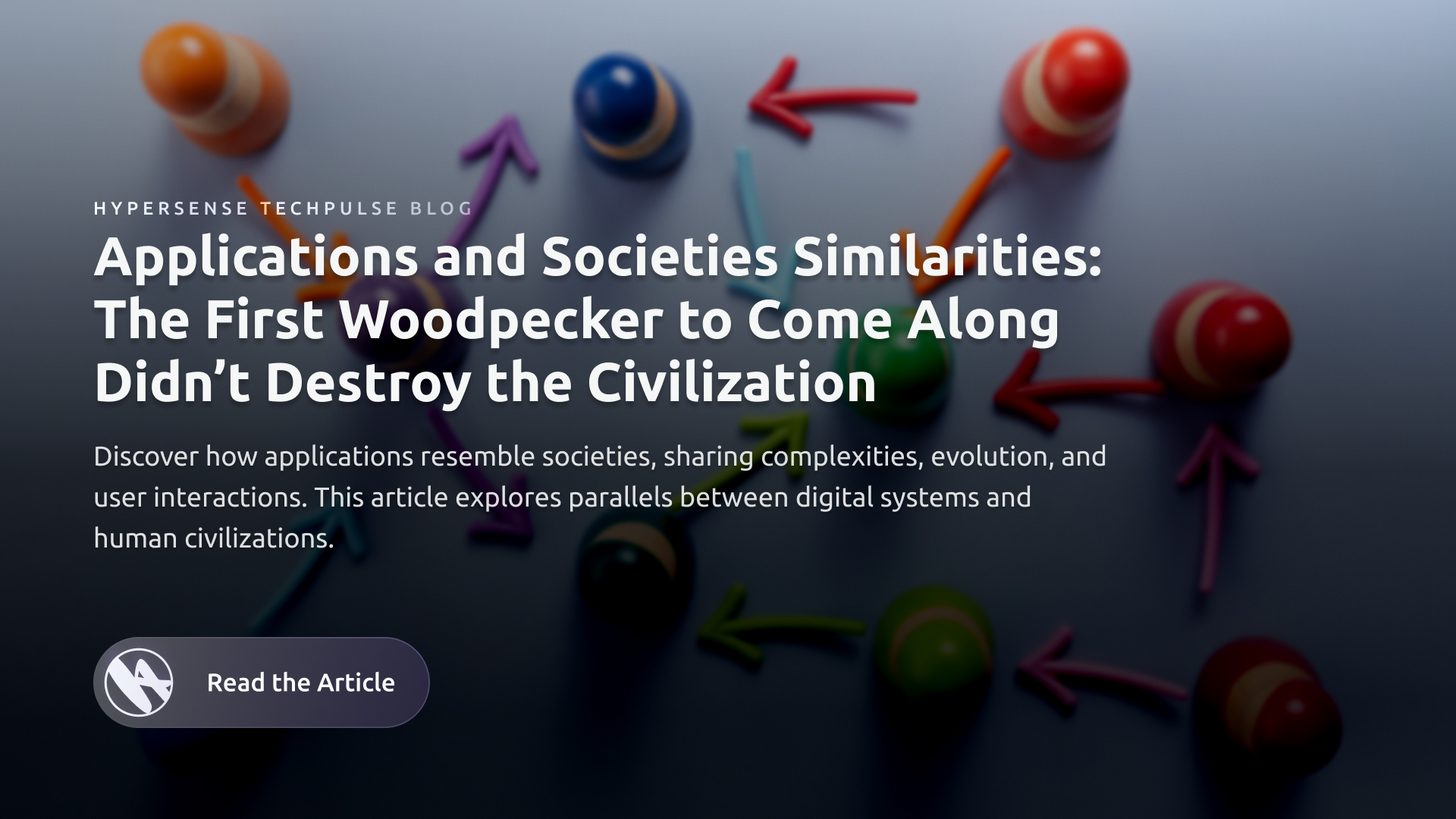 Applications as Digital Societies: Parallels in Complexity and Evolution