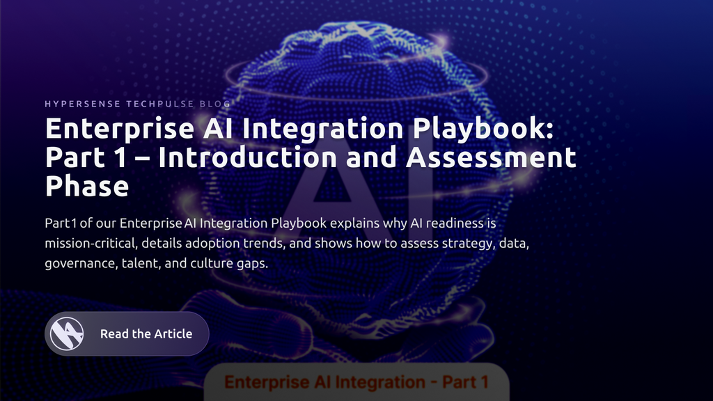 Enterprise AI Integration Playbook – Assessment Guide