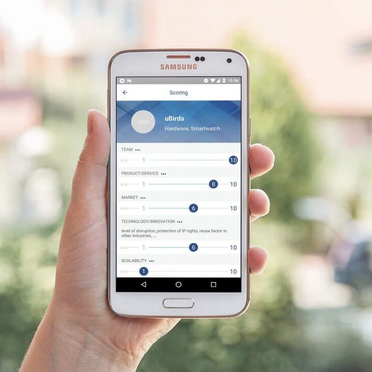 Mobile Startup Scoring App - Boosting Startup Funding | HyperSense