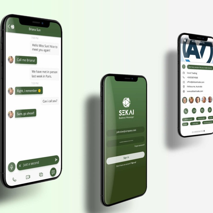 SEKAI Android Video Calling and Business Messenger | HyperSense